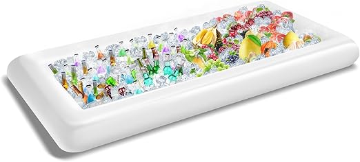 Amazon.com | FUTUREPLUSX Inflatable Serving Bar, Salad Food Drink Tray ...
