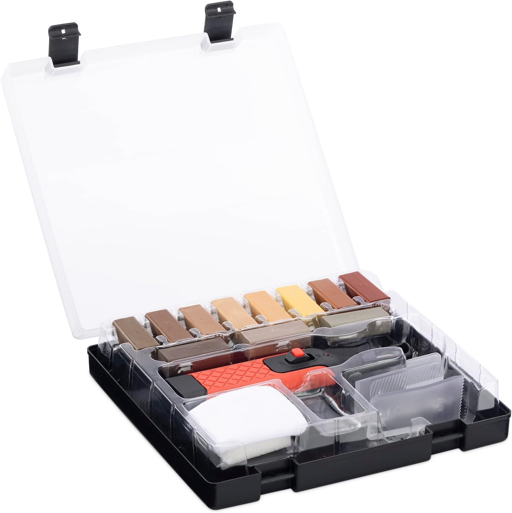 Navaris Wood Floor Repair Kit - DIY Set for Repairing Wooden and ...