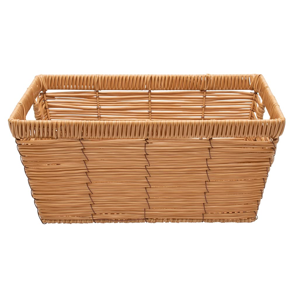 Mimo Style Cesto Retangular Com Alça, Útil na Organização do Ambiente ...