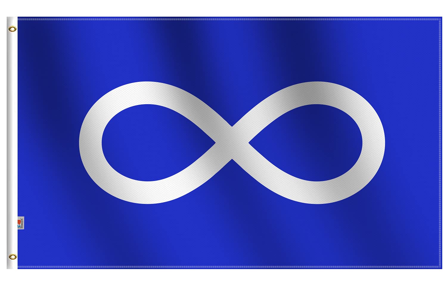 Double Infinity Symbol Blue