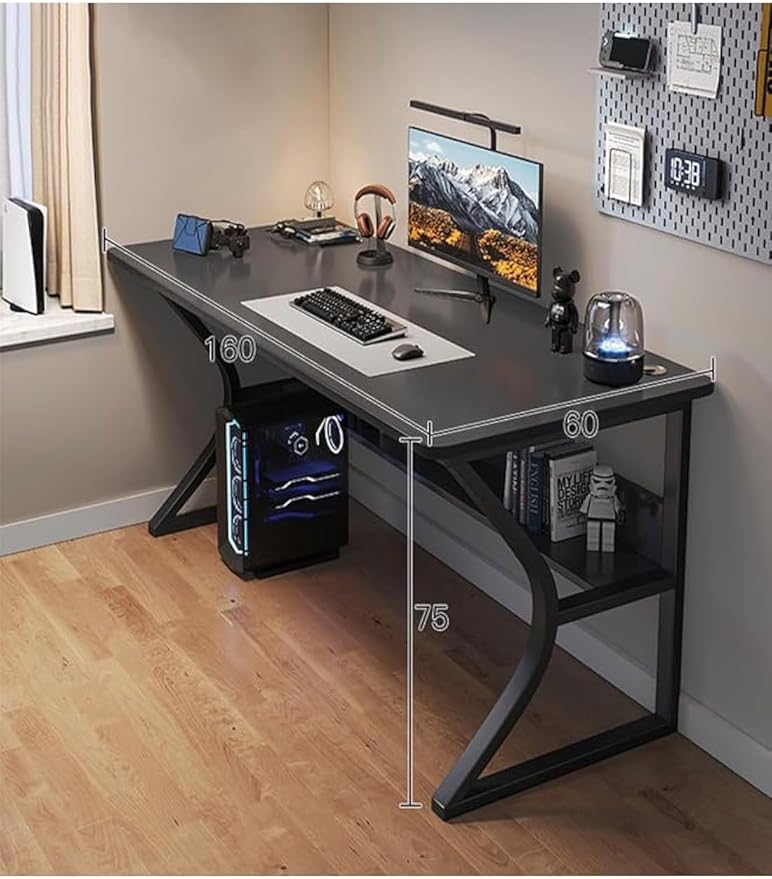 Multifunctional Computer Table Home Office Workstation 160CM: Buy ...