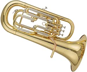 Amazon.com: Euphonium Instrument B-flat Compensated Four-key Euphonium ...