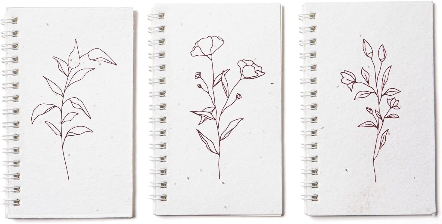 Amazon.com : Pocket Notebook/Spiral Notebook - 8 Set Of Small Notebook ...