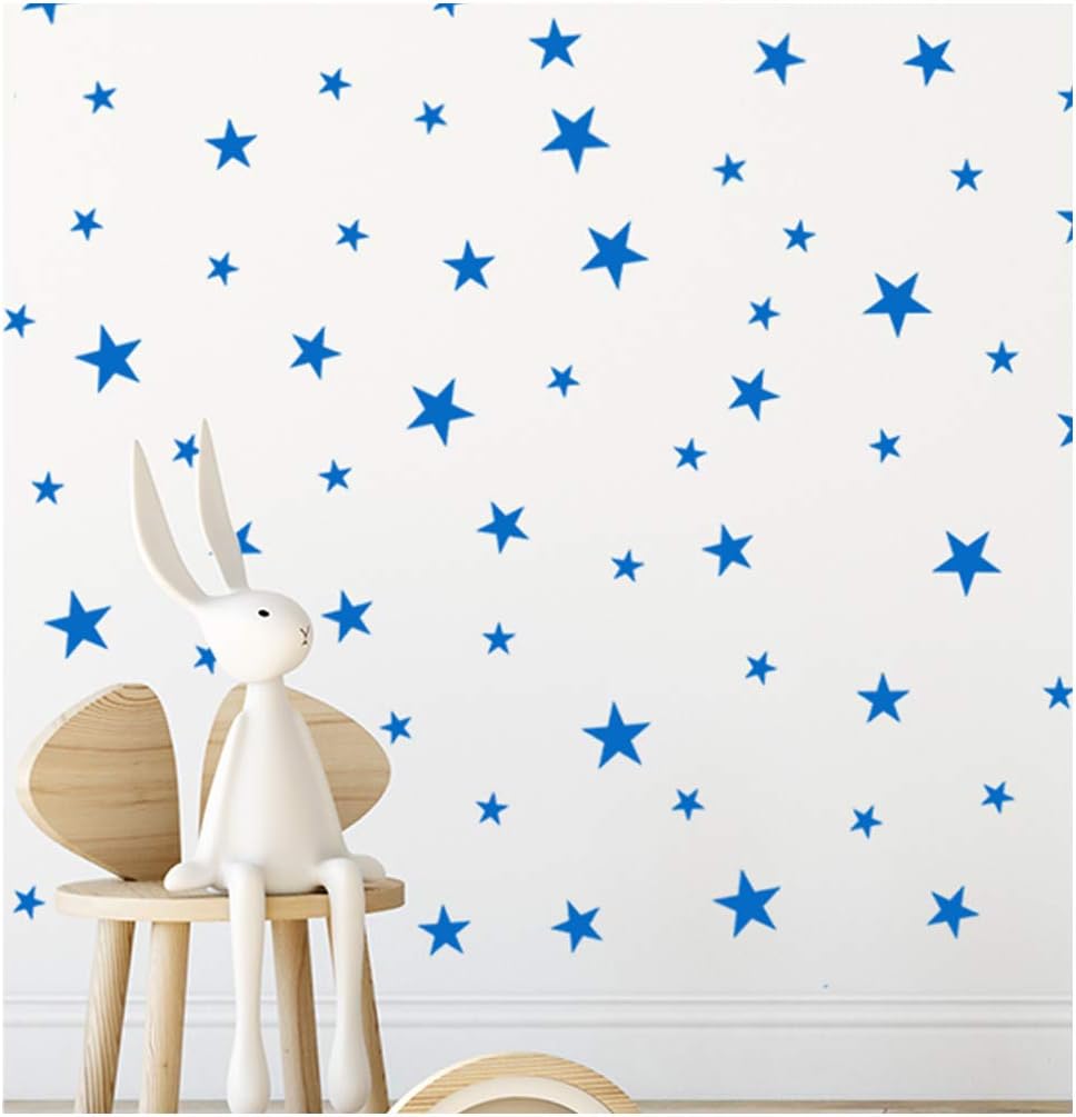 StickerDeen | Blue Star Stickers Nursery Decals Decoration Removable ...