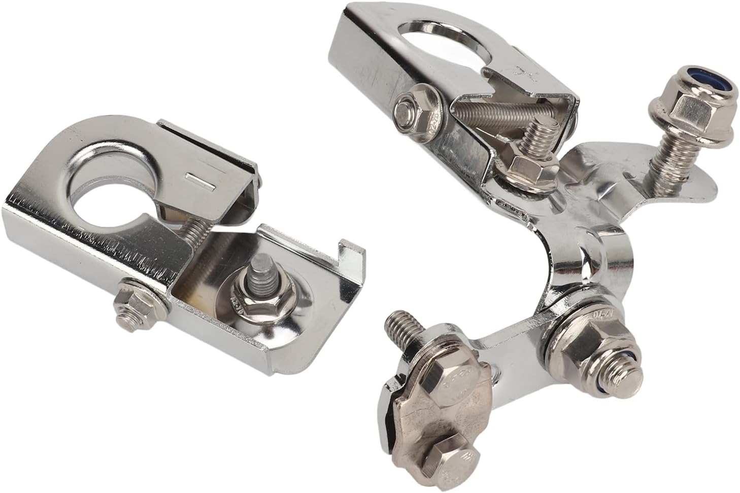 Amazon.co.jp: Edge MKX 2011-2017 Plus Minus Battery Terminal Chrome ...