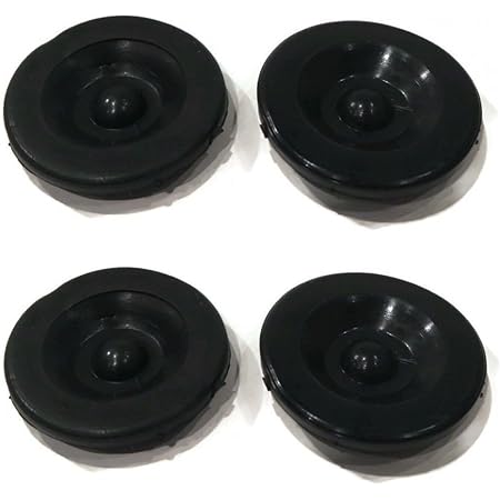Amazon.com: The ROP Shop (4) New Rubber Grease Plug Hub Dust Caps for ...