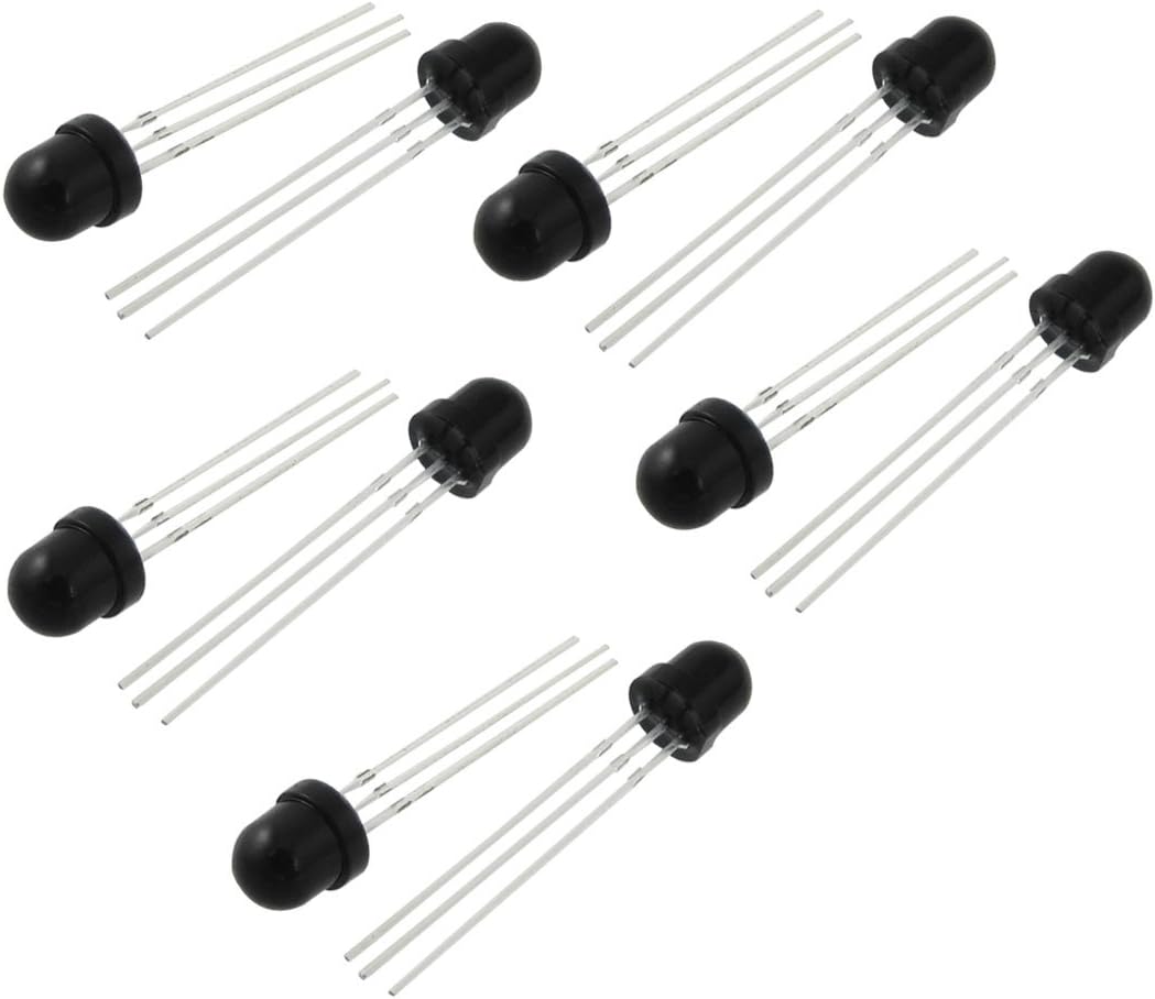 Amazon.com: uxcell 10 Pcs 15-18M Reception Distance Infrared IR ...