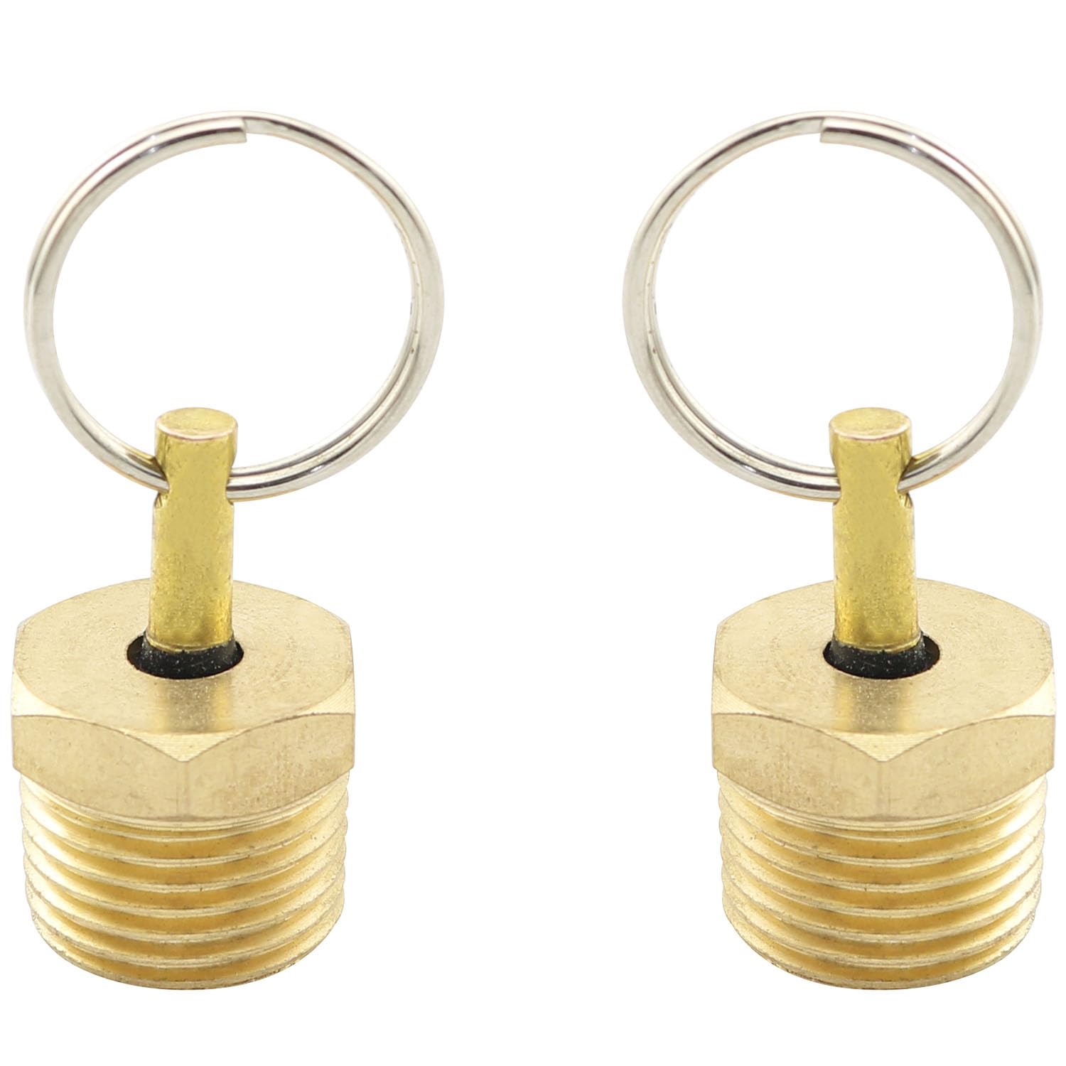 1/2Inch Male Pressure Relief Valve TAODAN 2PCS Brass Tank Drain Safety ...