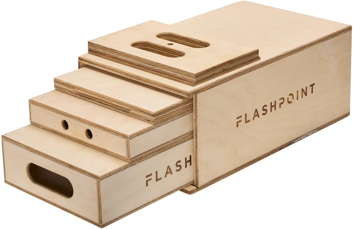 Amazon.com : Flashpoint Apple Box Wooden Studio Box for Photography, Film, Video & Set ...