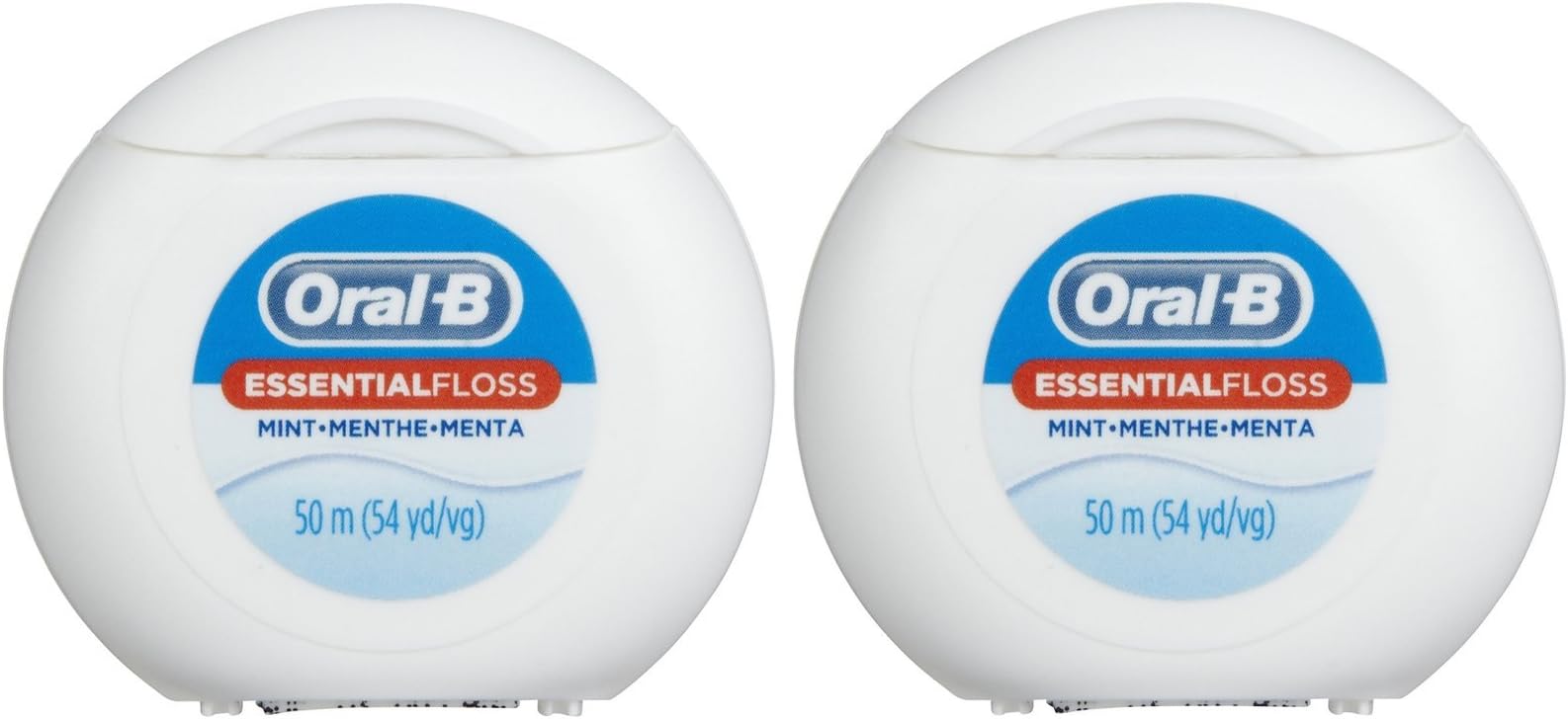 Amazon.com : Oral-B 54 Yards Floss Essential Mint Wax (6 Pack) : Health ...