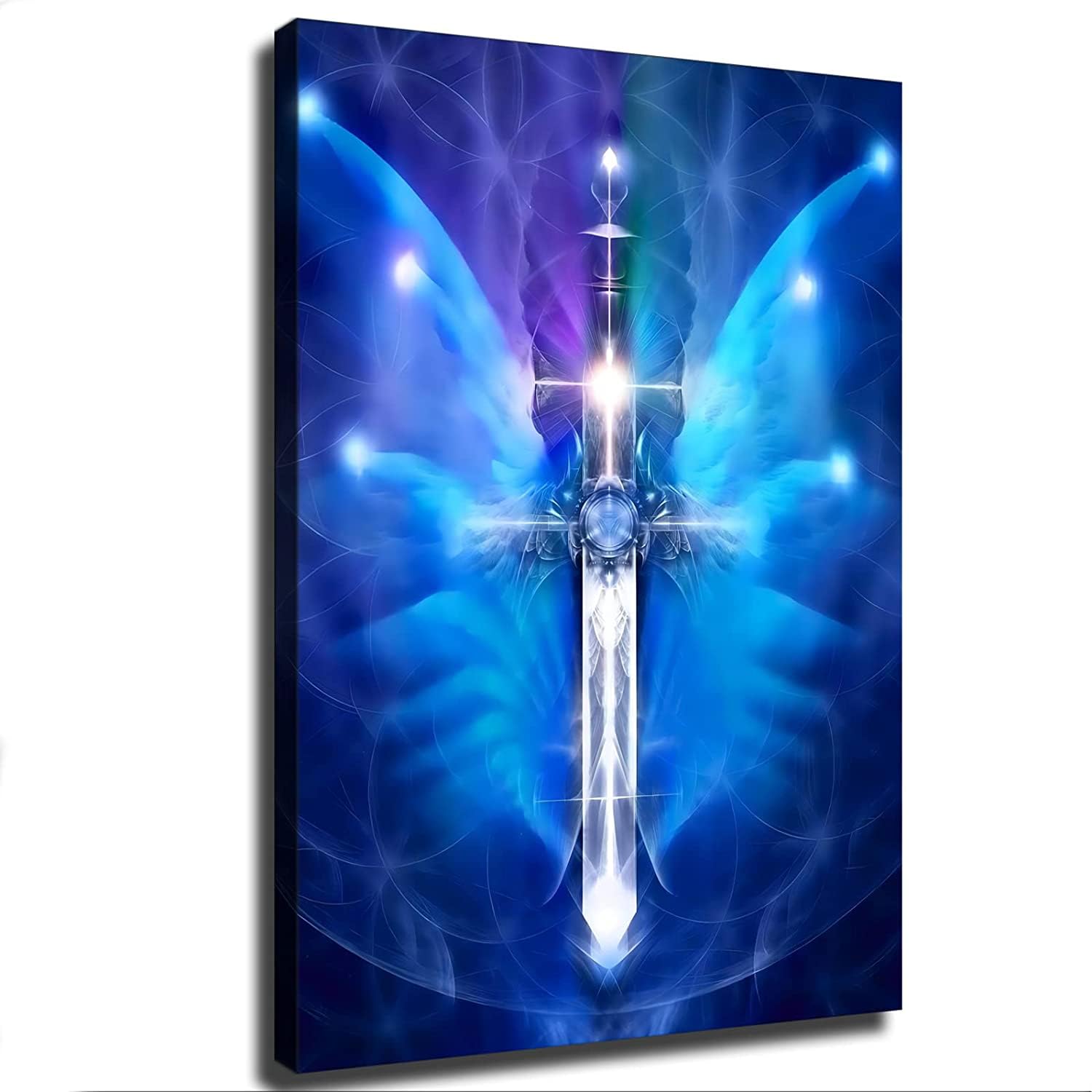 Flaming Sword Blue