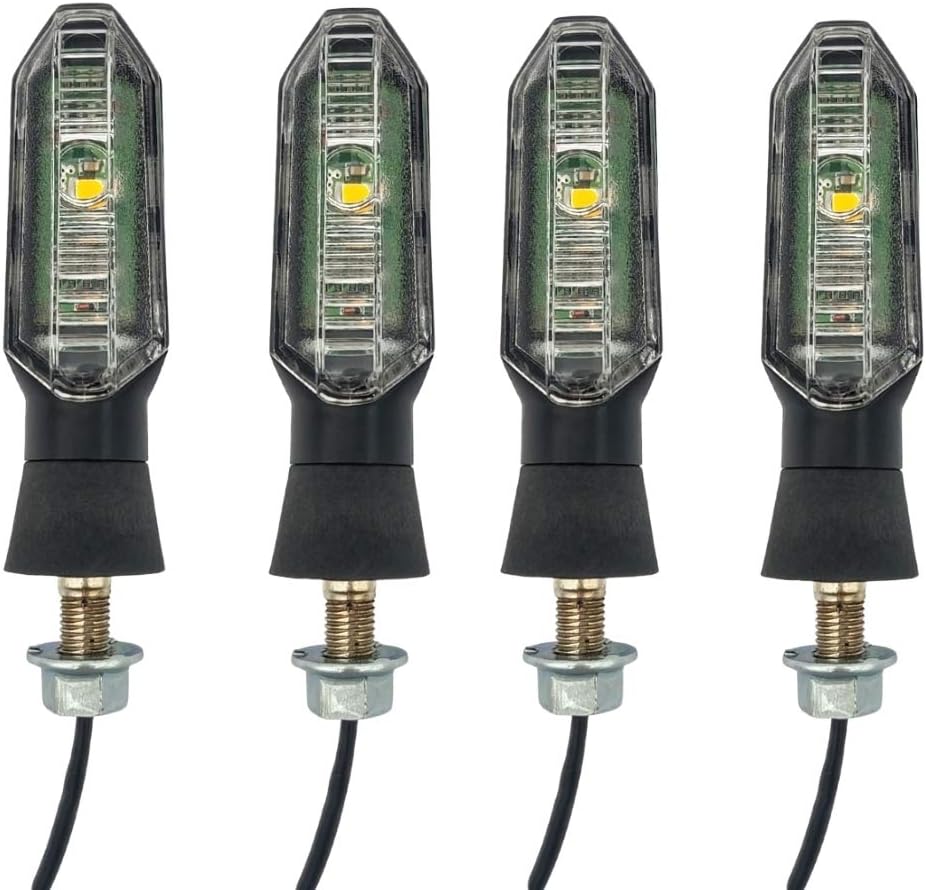 Kit 4 Piscas Led Seta Moto Universal : Amazon.com.br: Automotivo