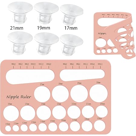 Amazon.com : Nipple Sizer, Flange Measuring Tool for Breast Pump ...