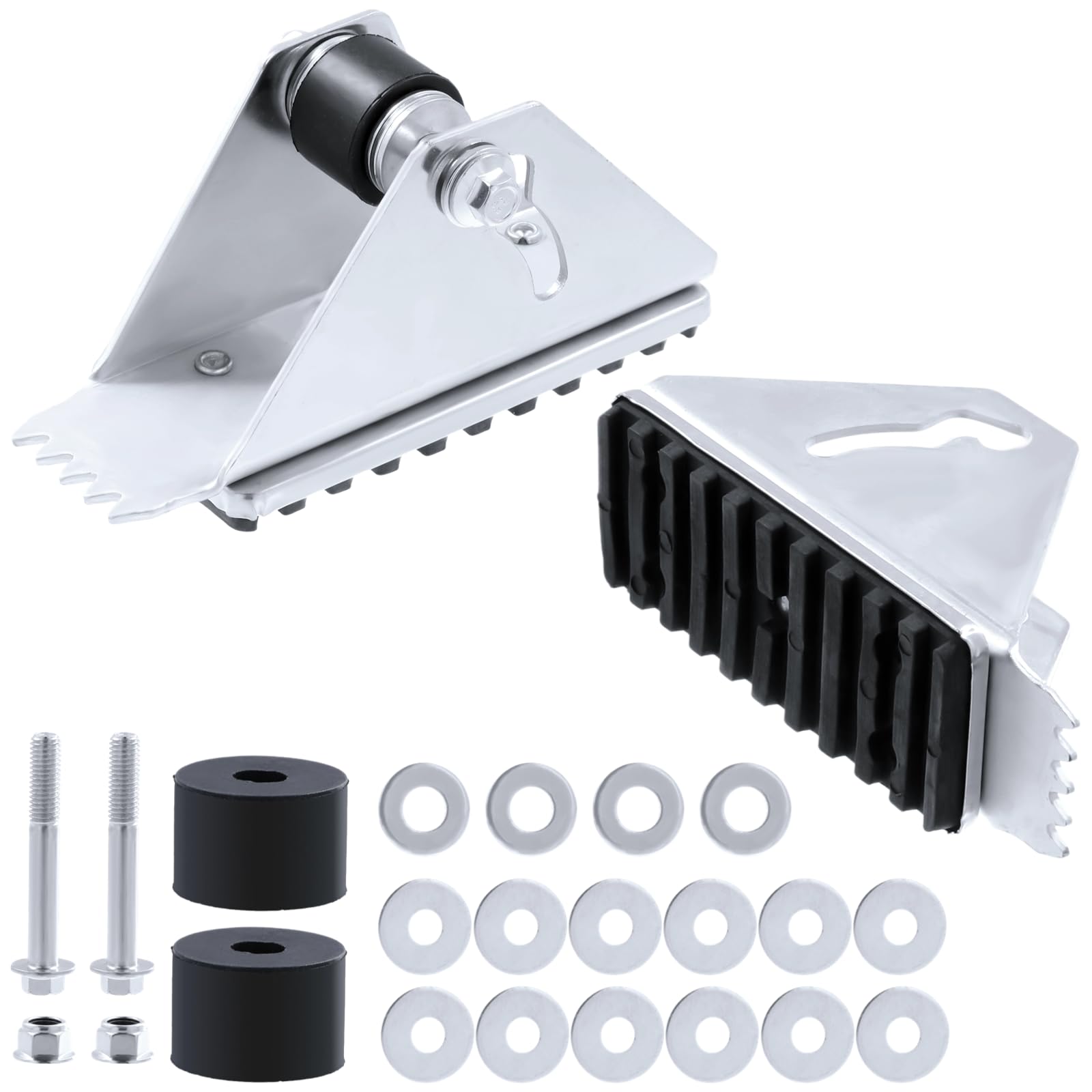 Shoe Kit 26-2 Extension Ladder Parts, Anti-Skid Shoe Kit for Extension ...