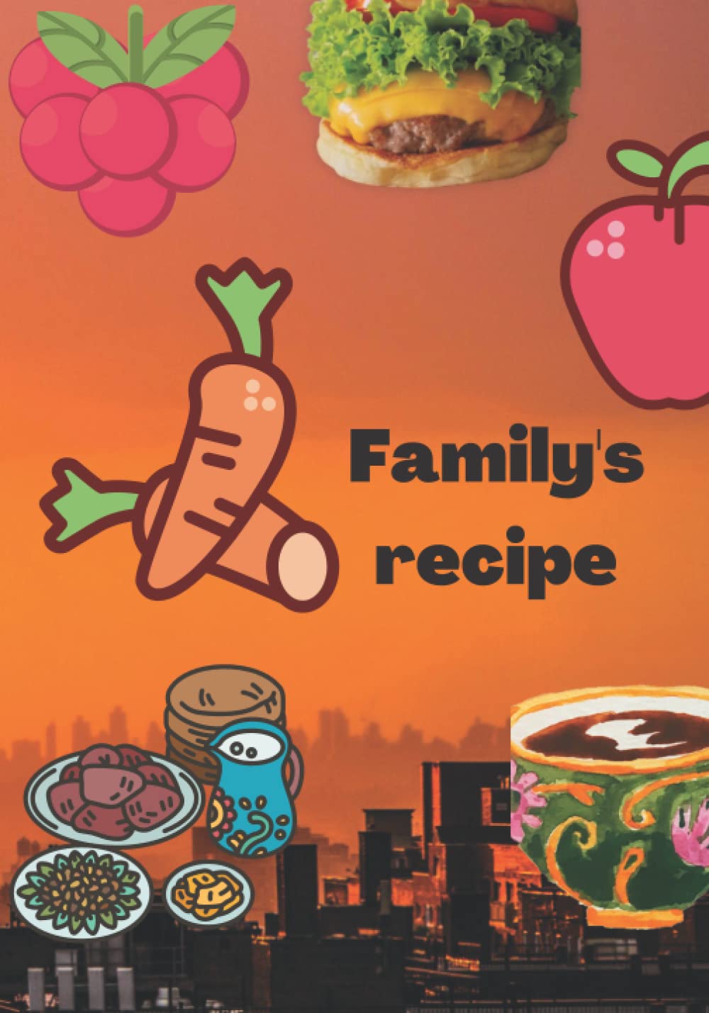 Amazon.com: Family's recipes: Family's blank recipes book: Cardoz ...