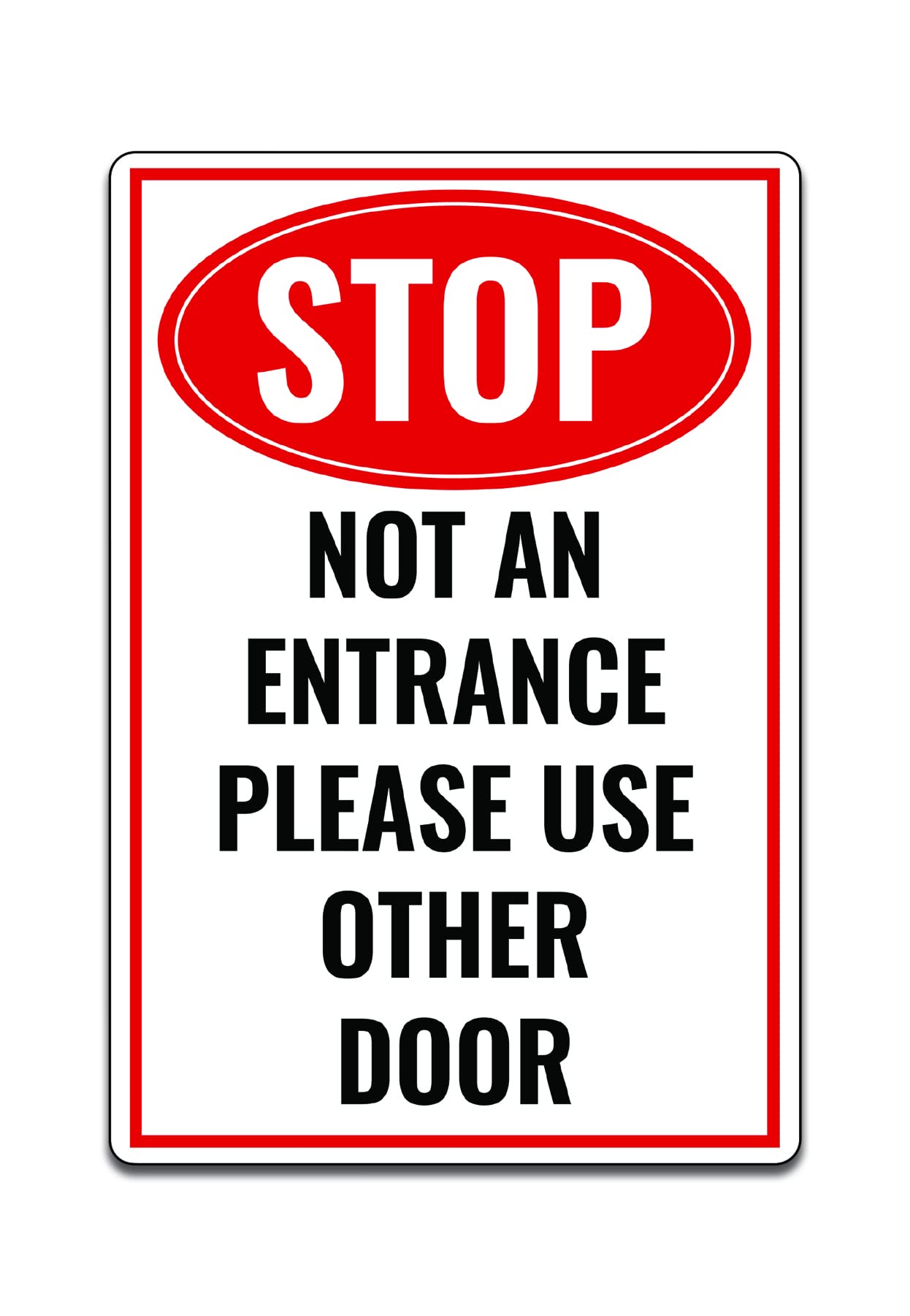 Amazon.com : Door Signage for Office Building, Wearhouse, Bar ...