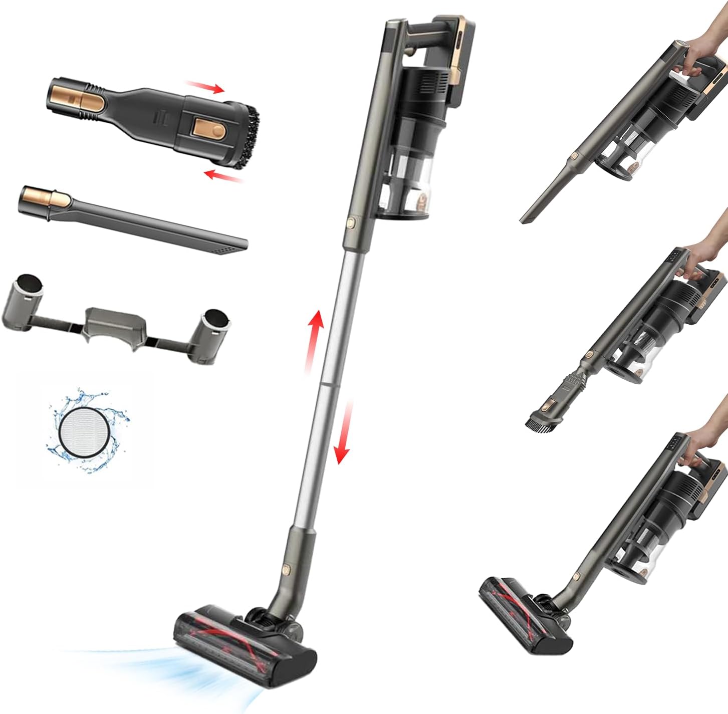 Amazon.com - YAANI Cordless Vacuum, New Technology High Precision ...
