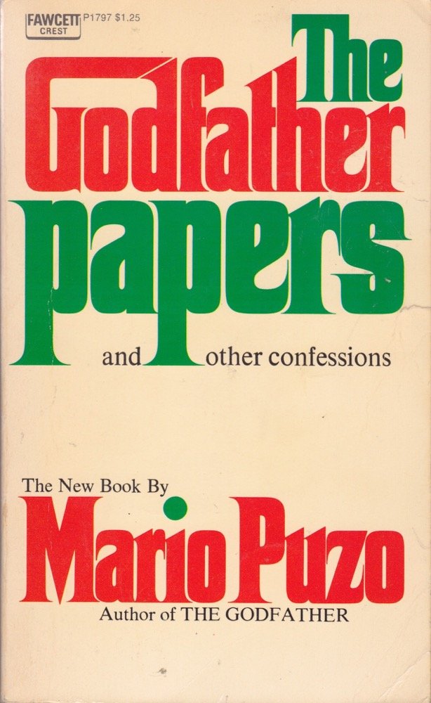The Godfather Papers and Other Confessions: Puzo, Mario: Amazon.com: Books