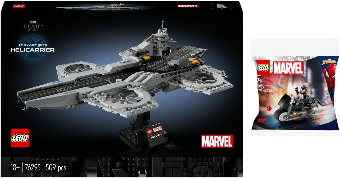 NEW SEALED LEGO 76295 Avengers Helicarrier 509 Pieces Marvel Infinity ...