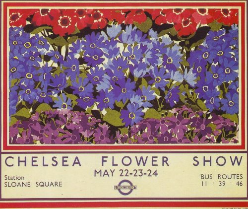1935 Chelsea Flower Show London TravelA3 Poster Reprint: Amazon.co.uk ...