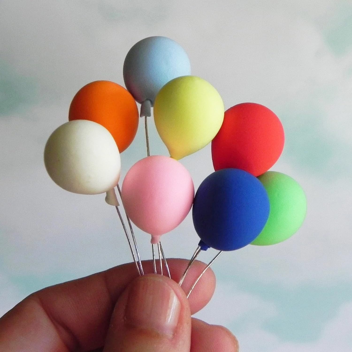 Amazon.com: Dollhouse Miniature Balloons, Mini Balloons, 1:12 Scale ...