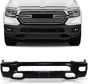 Amazon.com: NyuHope Front Bumper Cover Compatible with 2019-2024 Ram ...