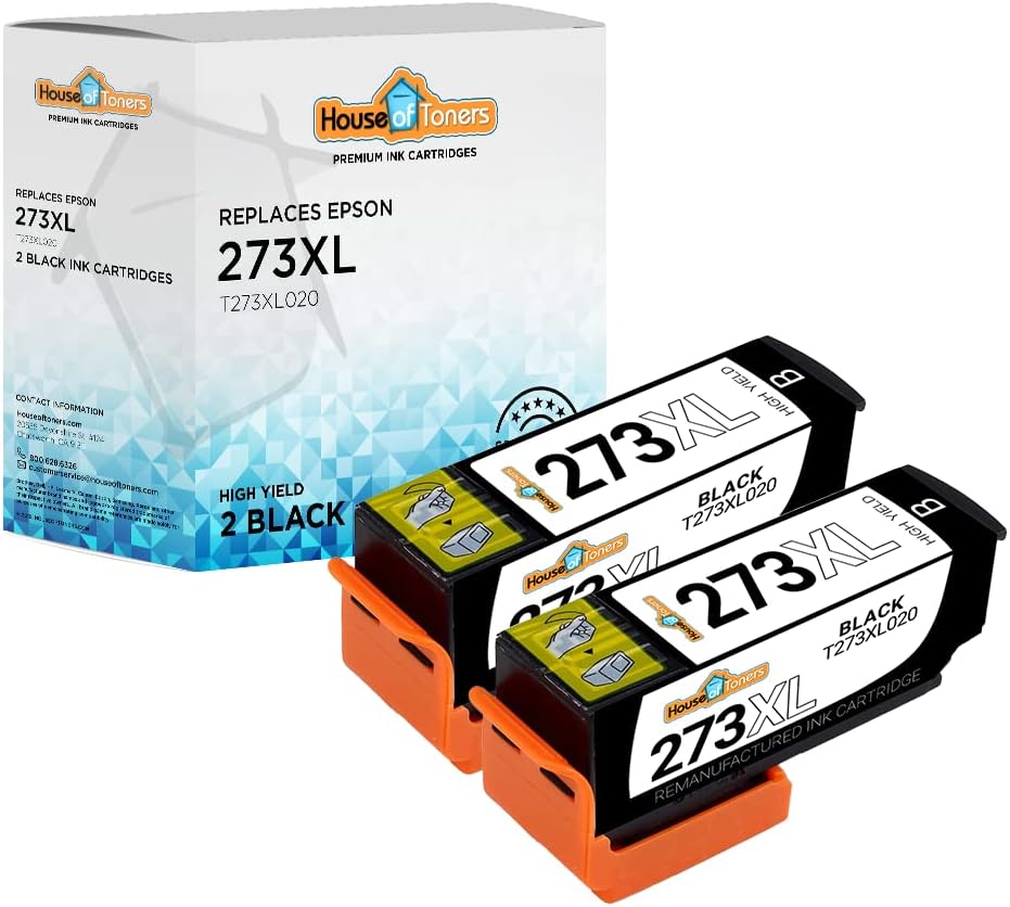 Amazon.com: OCProducts Remanufactured Ink Cartridge Replacement 2 Pack ...