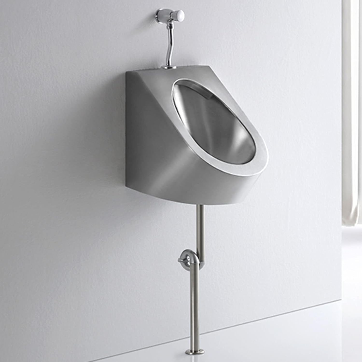 Amazon.com: Fadiadem Stainless Steel Urinal Wall Mounted Urinal, Modern ...
