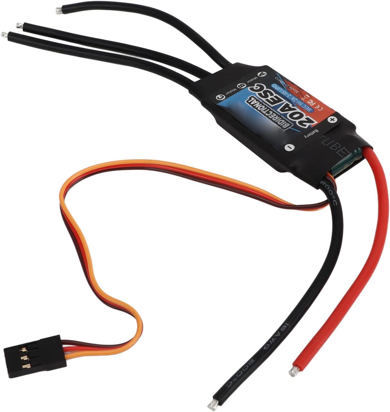 Amazon.co.jp: RC Car Speed Controller Underwater Thruster Easy ...