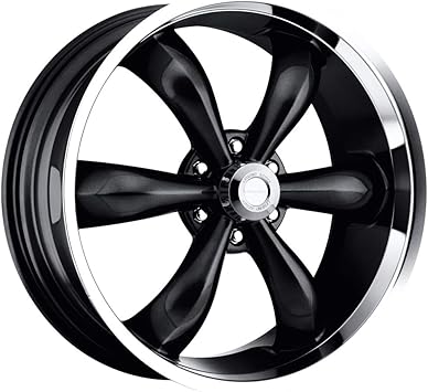 Amazon.com: Vision 142 Legend 5 Gloss Black Wheel with Painted Finish ...