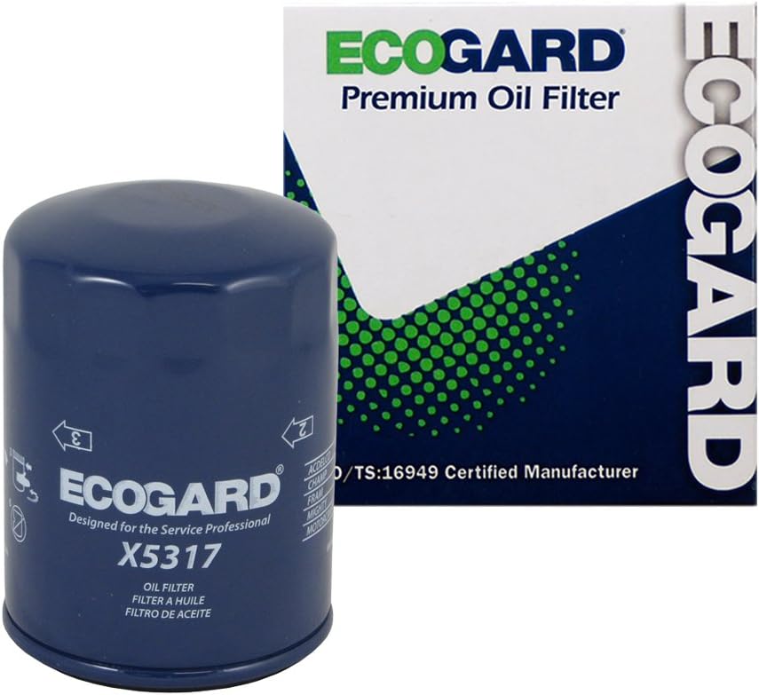 Amazon.com: ECOGARD X5317 Premium Spin-On Engine Oil Filter for ...