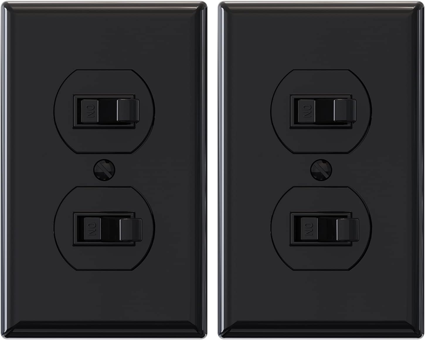 Leviton 5241-W 15 Amp, 120/277 Volt, Duplex Style Single-Pole/3-Way Ac ...