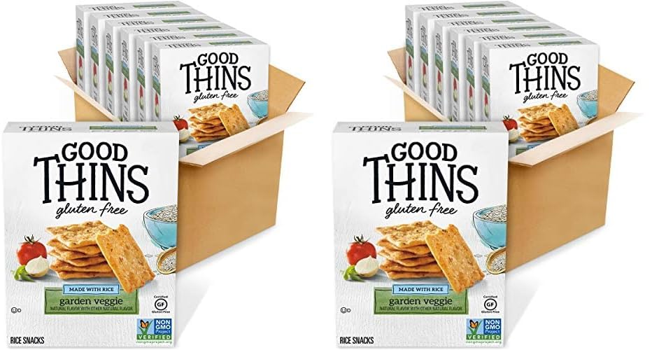 Snapklik.com : Good Thins Garden Veggie Rice Snacks Gluten Free ...