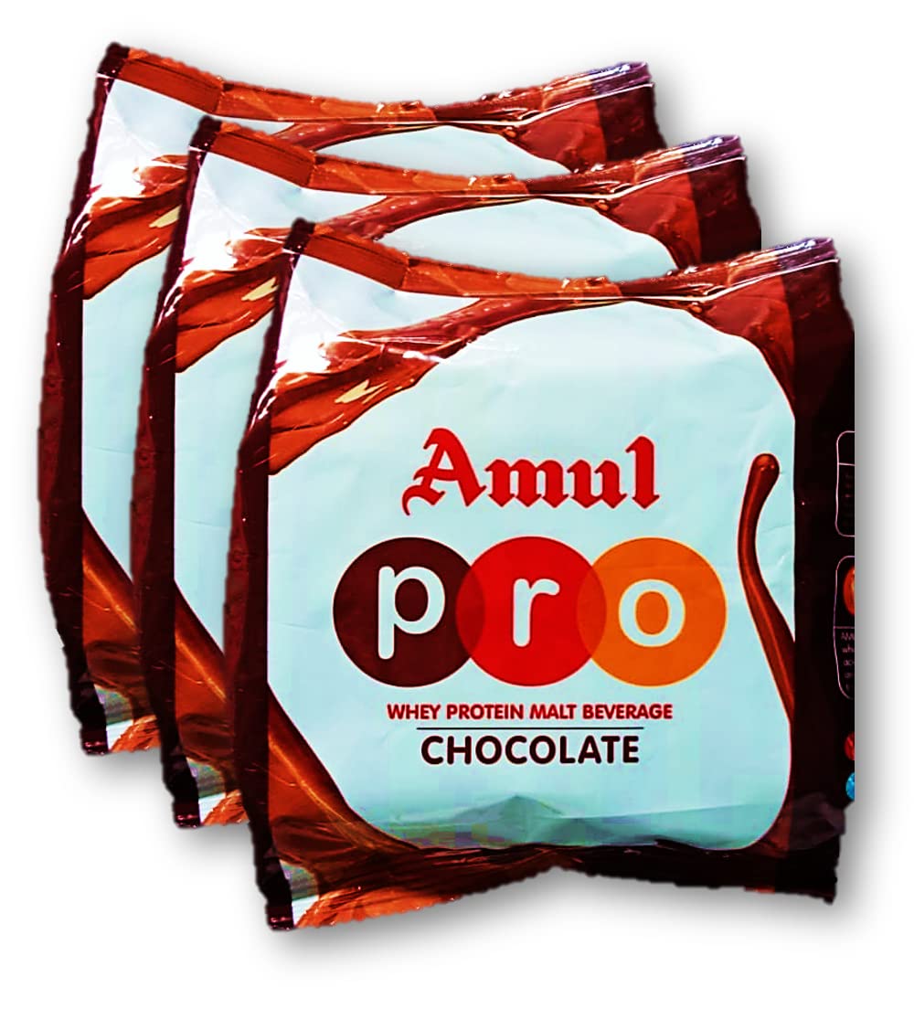 Unique Amul Pro Whey Protein Malt Beverage Chocolate 200g Pack ...