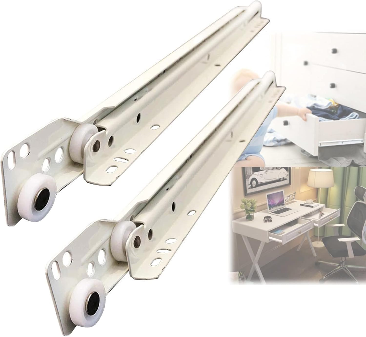 Drawer Slides,Way Slide Track Rail, Kitchen Cabinet Drawer Runners ...