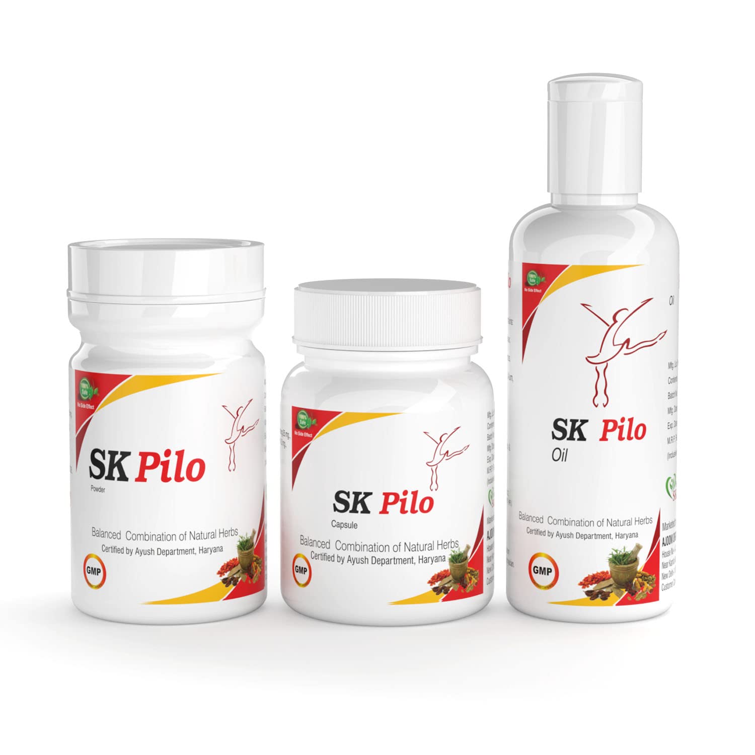Buy SK Pilo Piles Ayurvedic Remedy for Fissure, Fistula & Hemorrhoids ...