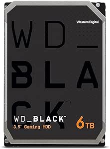 Amazon.com: WD_BLACK 6TB Gaming Internal Hard Drive HDD - 7200 RPM ...