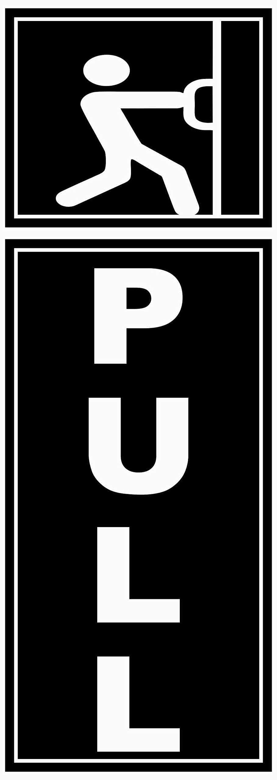 Buy Paper Pebbles Door Pull Sign Board 5 mm for Design No Entry Staff ...