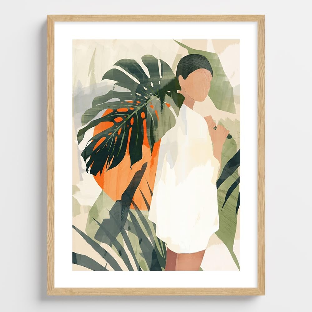 COLOSSAL ART HOUSE Modern Art Framed Poster for Office & Home Wall ...