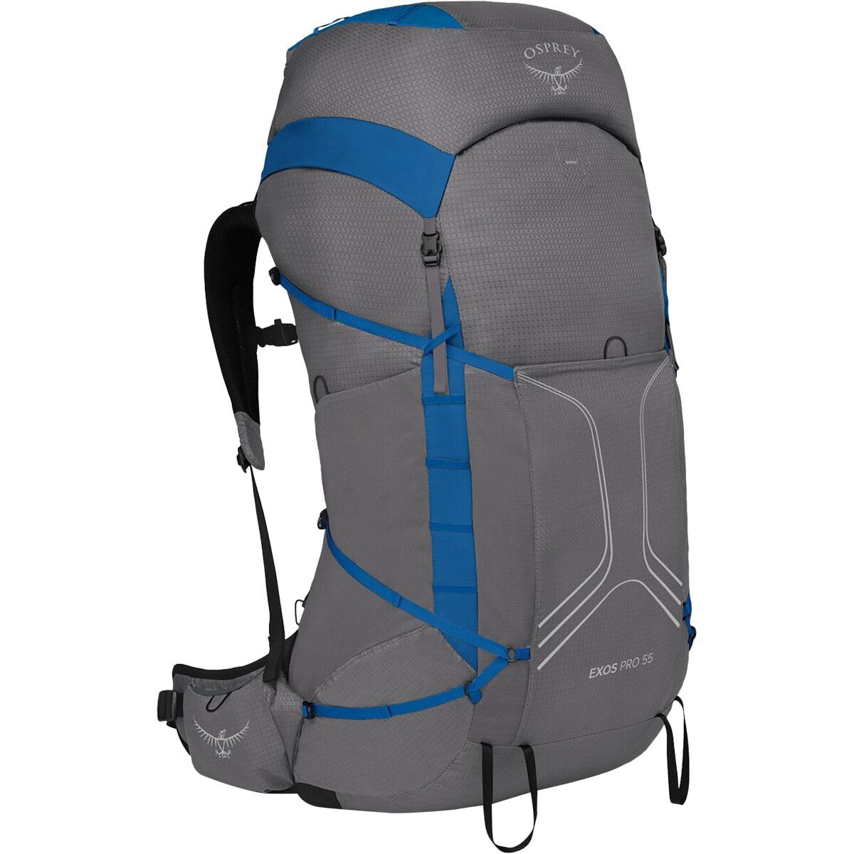 Amazon.com: Osprey Exos Pro 55L Men's Backpacking Backpack, Dale Grey ...