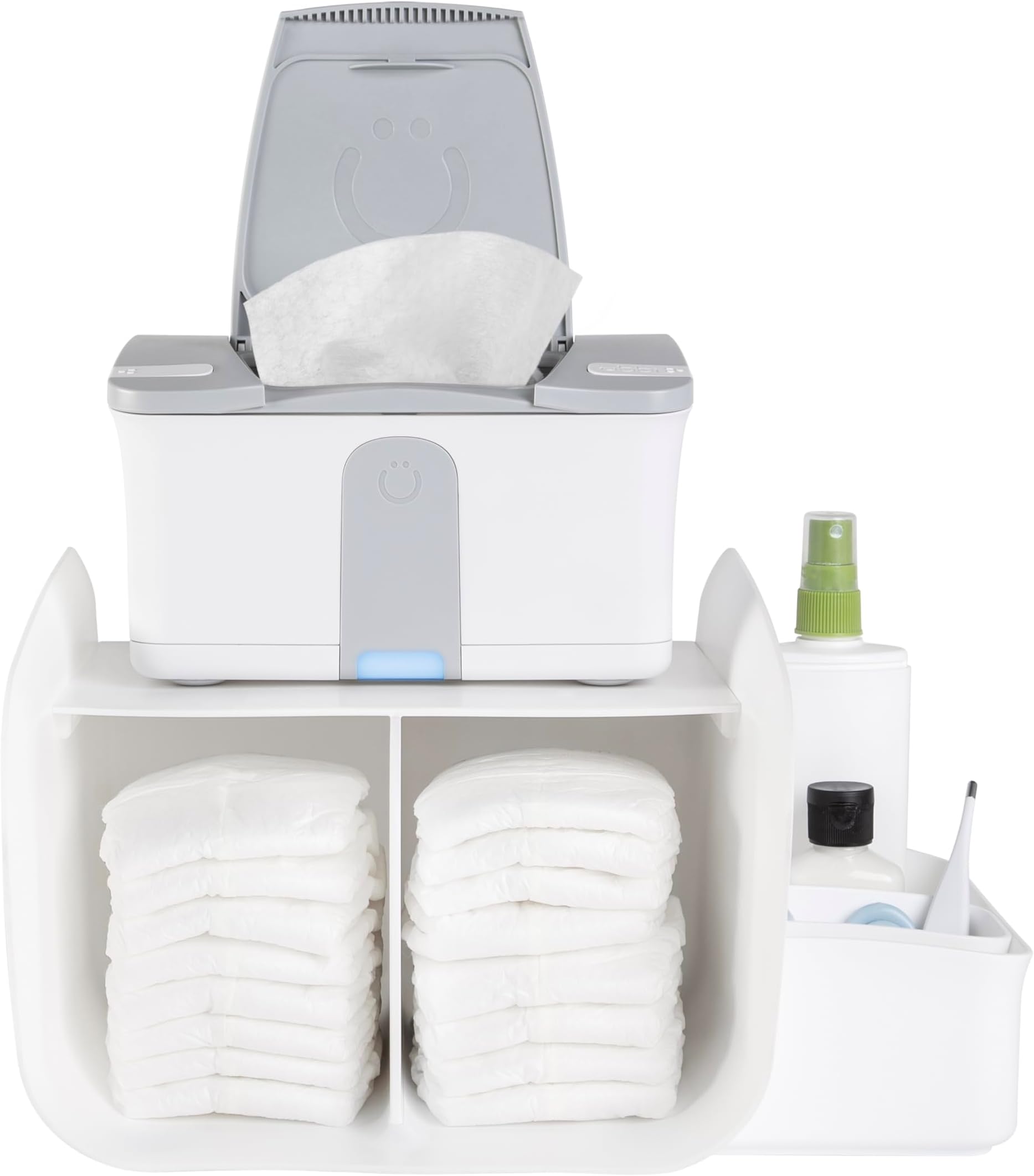 Amazon.com : Ubbi Portable Diaper Changing Station Diaper Storage Caddy ...