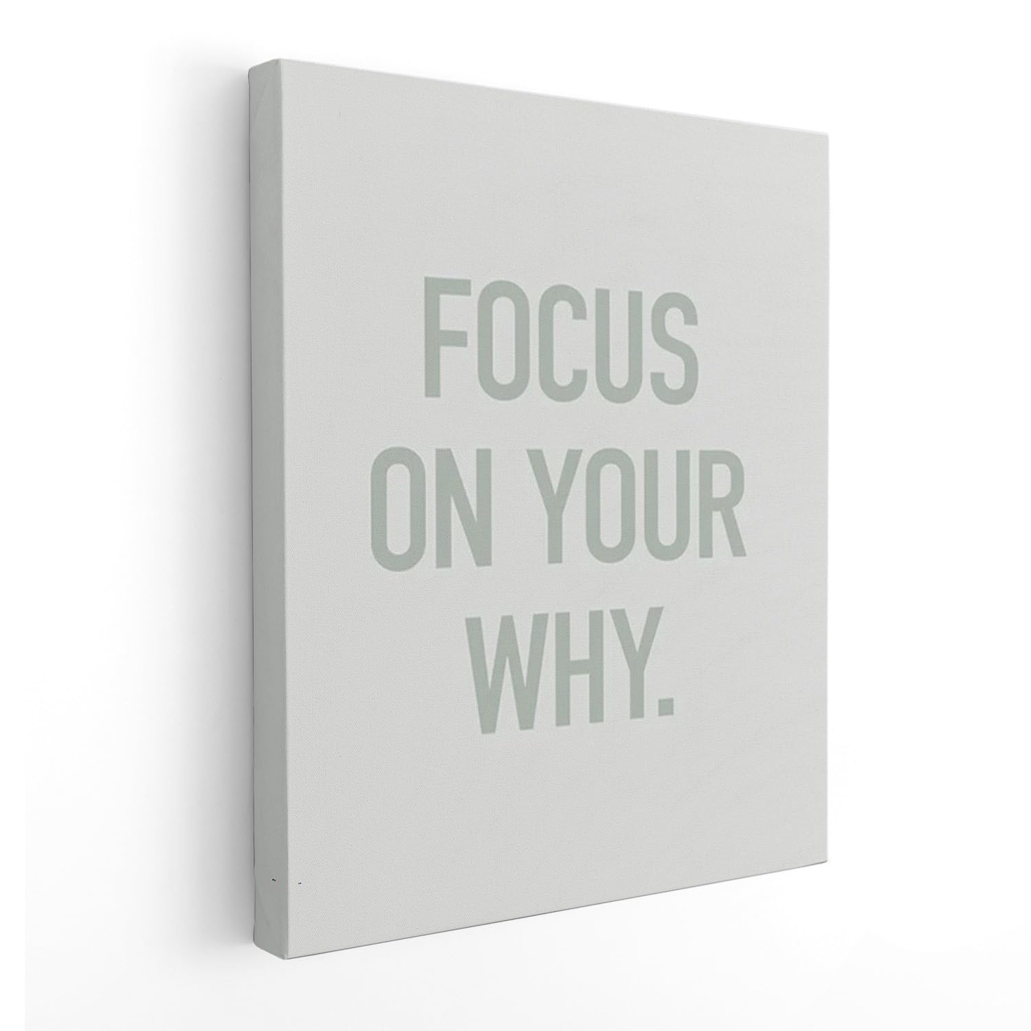 Amazon.com: Motivational Wall Decor, Focus on Your Why Motivational ...