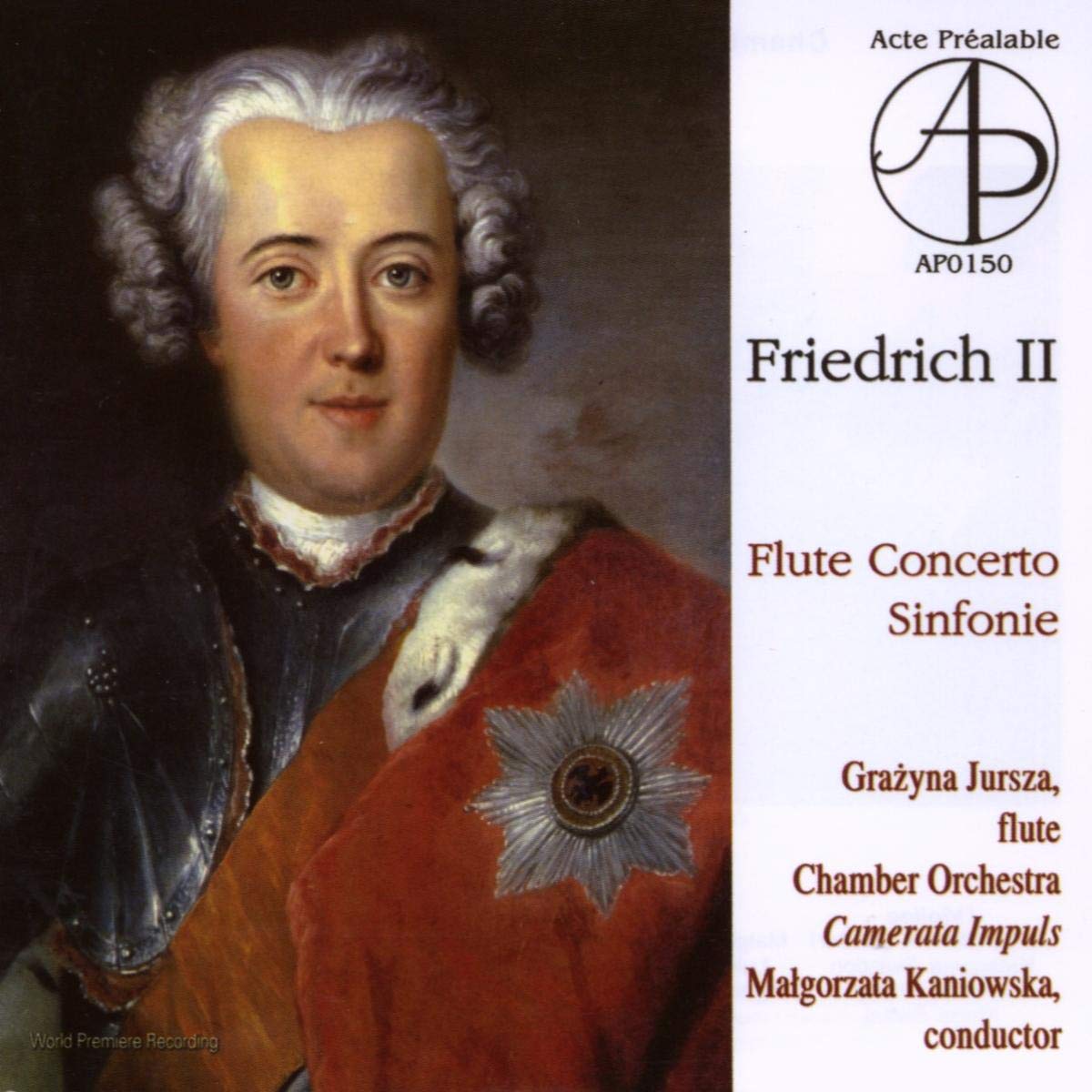 Amazon.com: Friedrich II - Flute Concerto Sinfonie: CDs & Vinyl