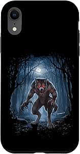 Amazon.com: iPhone XR Werewolf Creature Cryptid Cryptozoology Folklore Wolf Man Case : Cell ...