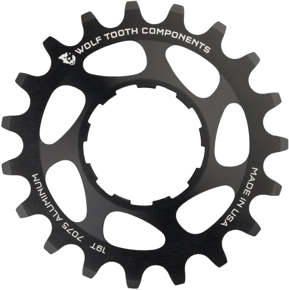 Amazon.com : Wolf Tooth Aluminum Single Speed Cog Gold : Sports & Outdoors