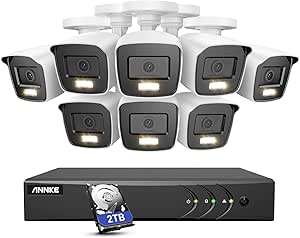 Amazon.com : ANNKE 16CH Security Camera System, 3K Lite Surveillance ...