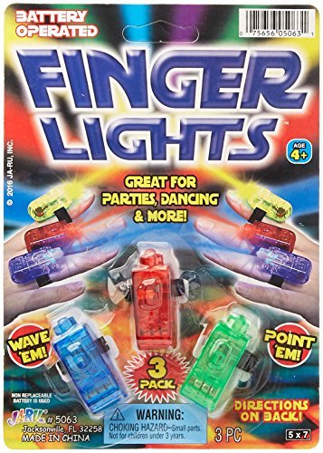 Amazon.com: Finger Lights (Pack of 2) : Toys & Games