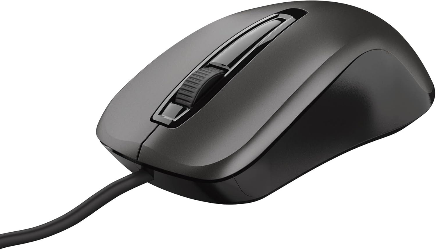 Trust Carve Optische Maus mit Kabel, Kabelmaus mit USB-Anschluss, 3 ...