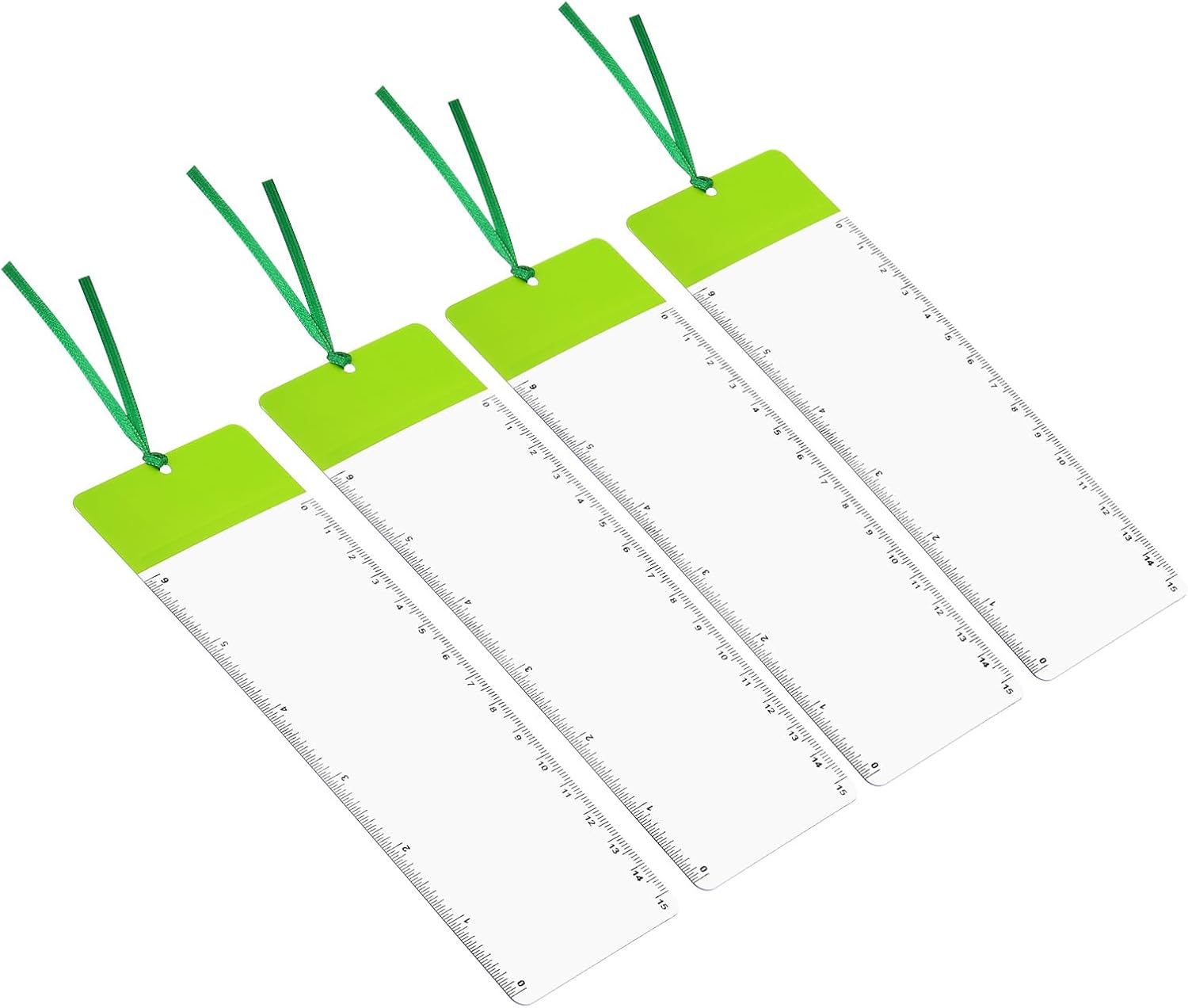 Amazon.com: PATIKIL Bookmark Magnifier with Ruler, 4 Pack 3X Magnifying ...