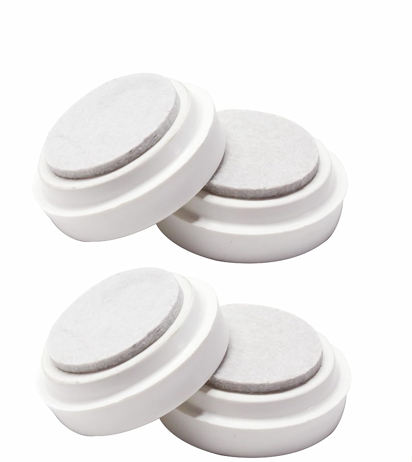 SUL Castor Caster Cup With Felt Pad Non Slip Floor Protector Glide For ...